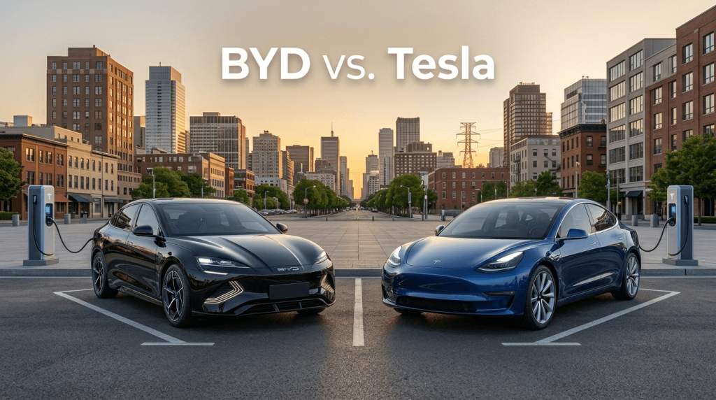BYD vs Tesla: Which EV Giant Rules the Global Market?